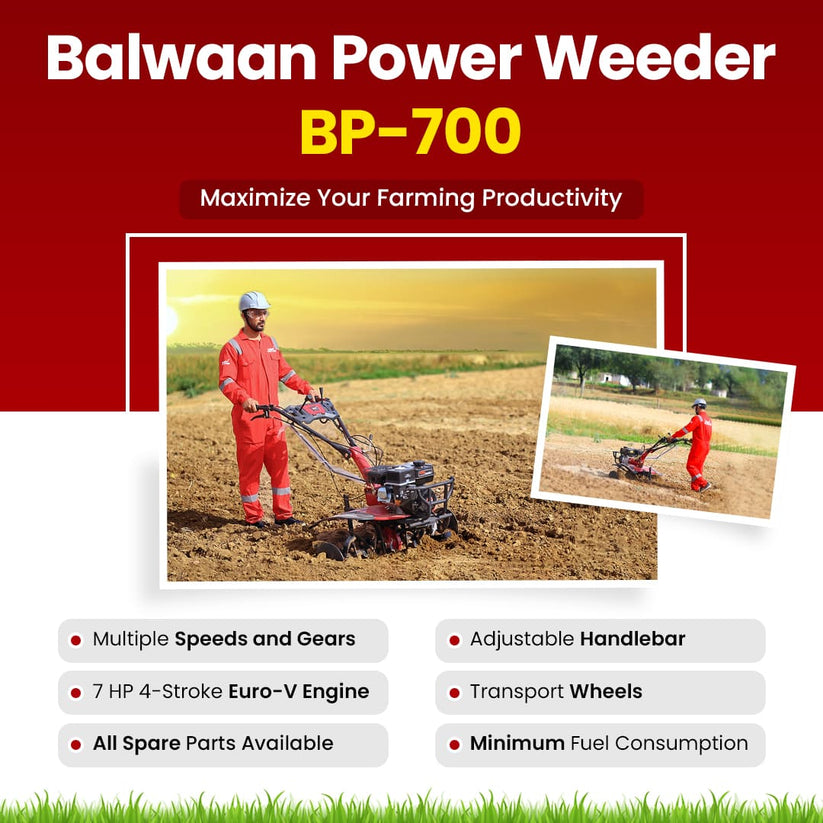 Balwaan 7 HP Agricultural Power Weeder| BP-700 – Agri-Route